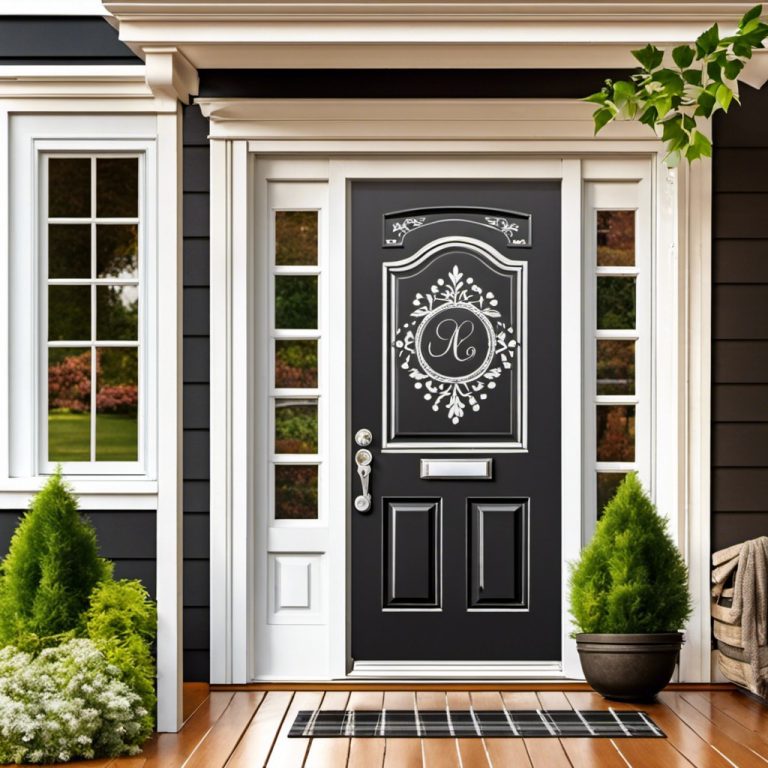 20 Decorative Front Door Cover Ideas: Home Entrance Transformations