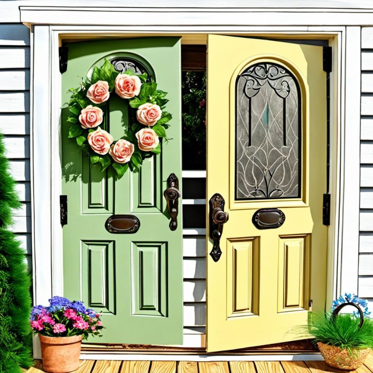 Covering an Unused Exterior Door Ideas: Easy Staging for Enhanced Curb ...