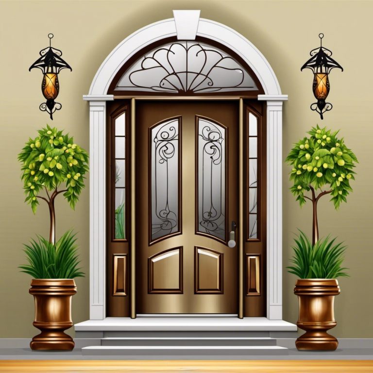 20 Decorative Front Door Cover Ideas: Home Entrance Transformations