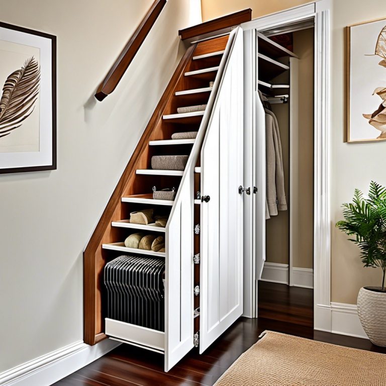 20 Innovative Angled Doors Ideas for Under Stairs: Maximising Space ...