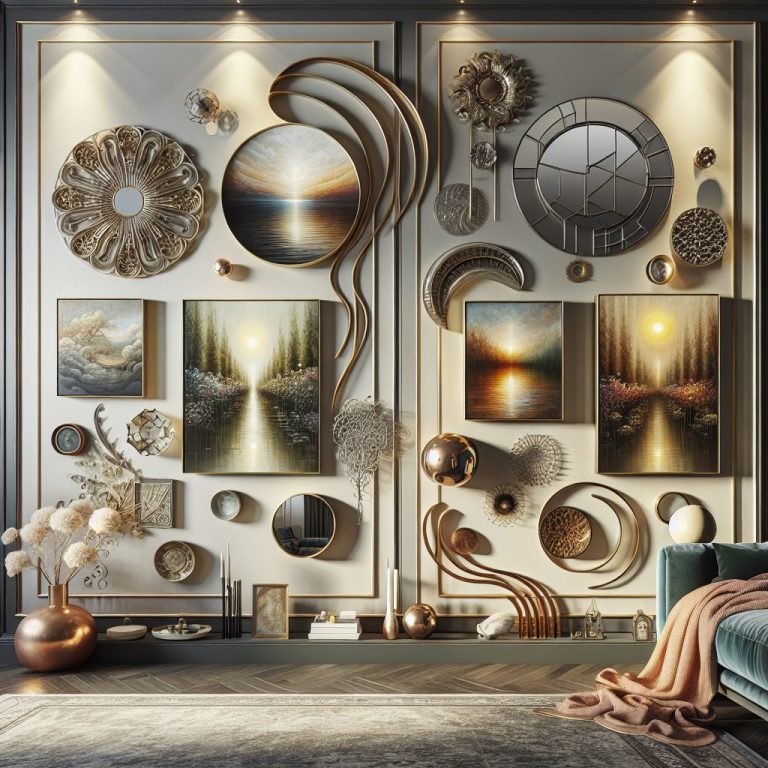 20 Ways on How to Decorate a Curved Wall (Ideas)