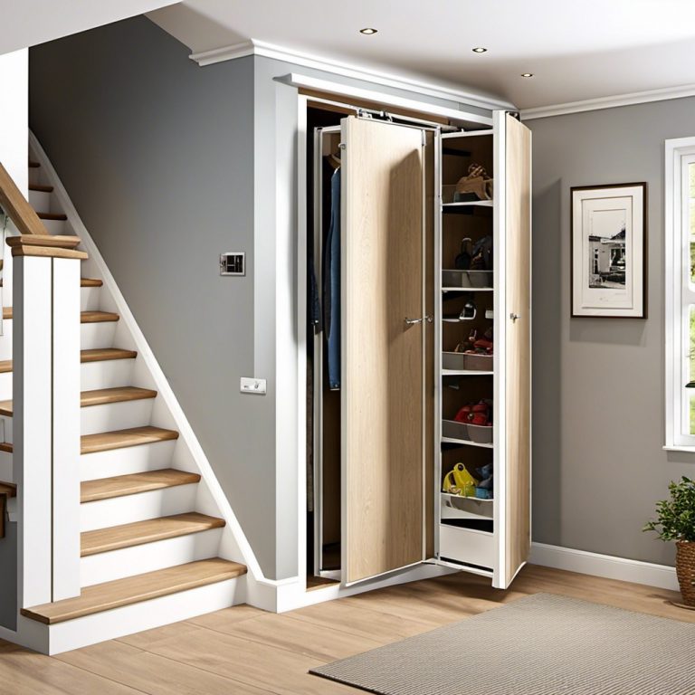 20 Innovative Angled Doors Ideas for Under Stairs: Maximising Space ...