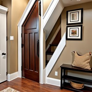 20 Innovative Angled Doors Ideas for Under Stairs: Maximising Space ...