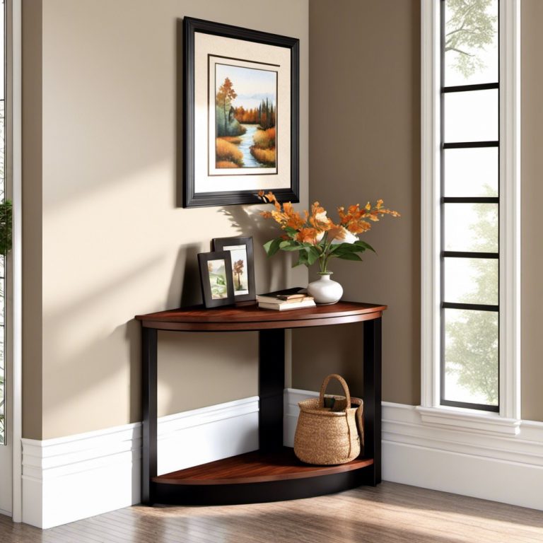 Entryway Table for Curved Wall Ideas: Stylish Solutions and Inspirations