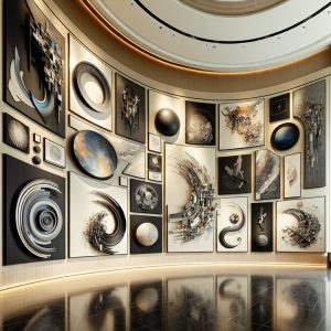 20 Ways on How to Decorate a Curved Wall (Ideas)