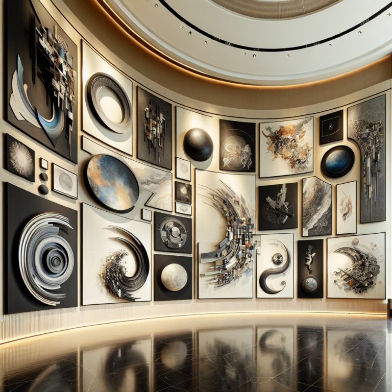 20 Ways on How to Decorate a Curved Wall (Ideas)