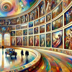 20 Ways on How to Decorate a Curved Wall (Ideas)