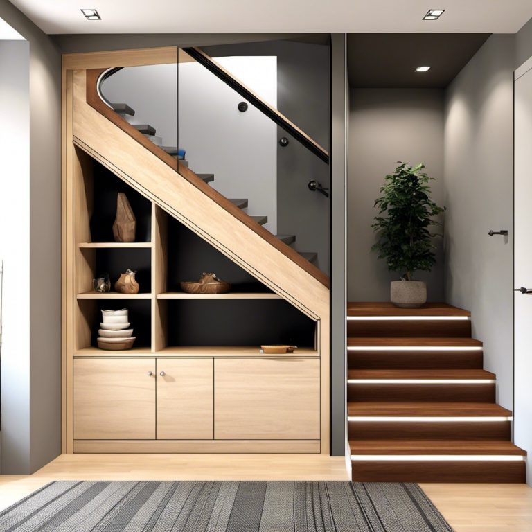 20 Innovative Angled Doors Ideas for Under Stairs: Maximising Space ...