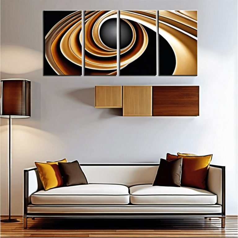 20 Curved Wall Art Ideas: Boost Your Home Decor Inspiration