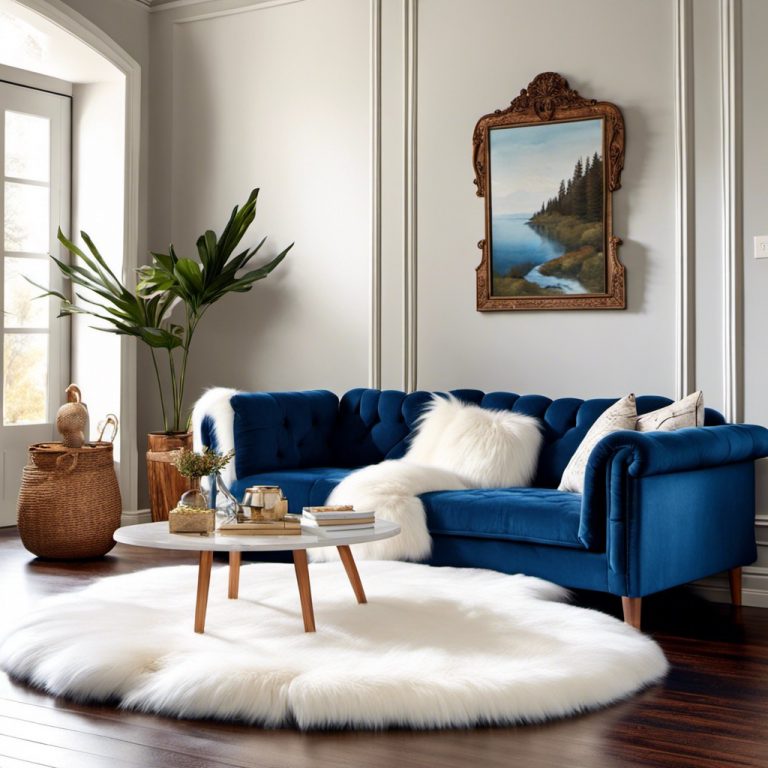 Rugs to Go With Blue Couch Ideas: Solutions For Your Living Room