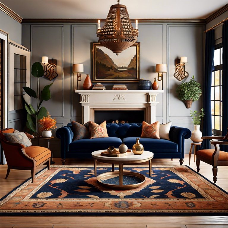 15 Decorating Ideas Around a Navy Blue Sofa to Refresh Your Living Space