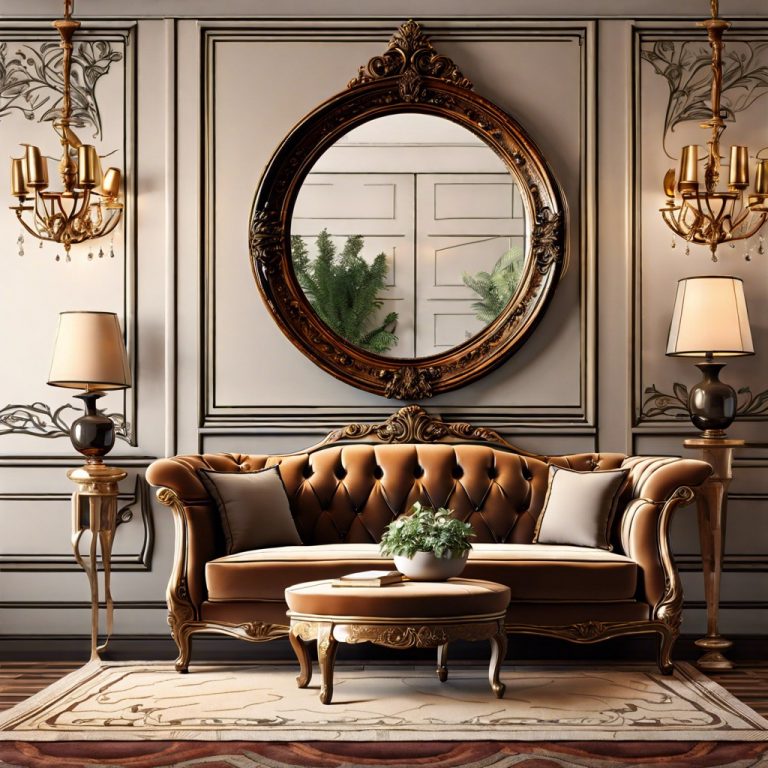 15 Mirror Above Couch Ideas to Enhance Your Living Space