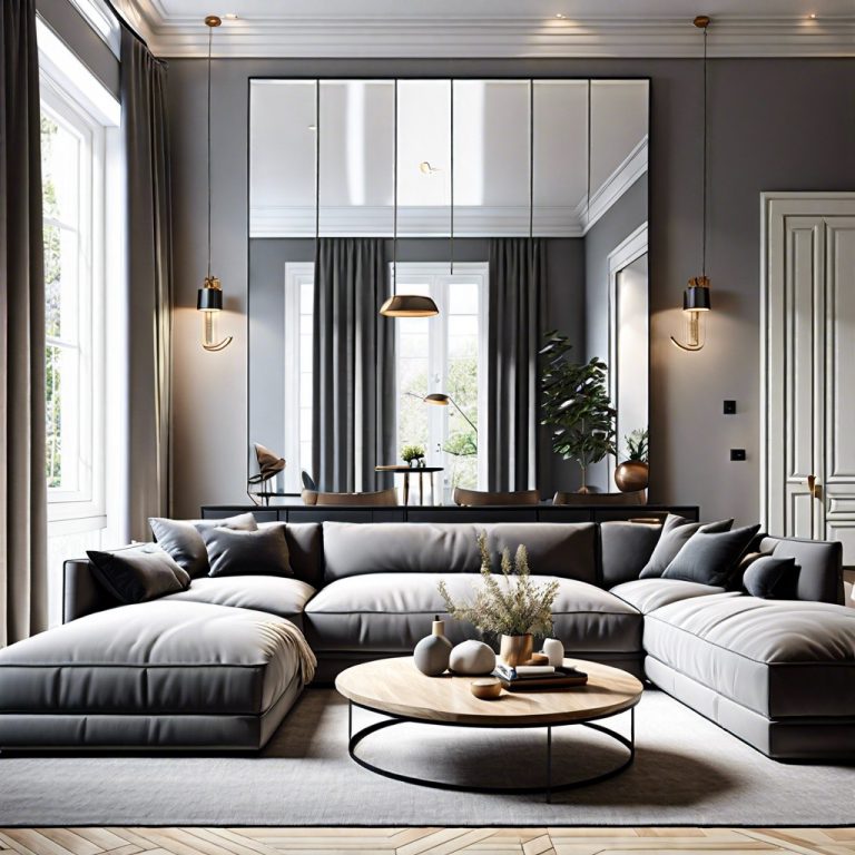 15 Mirror Above Couch Ideas to Enhance Your Living Space