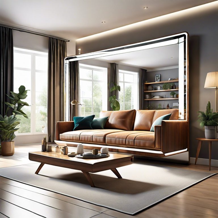 15 Mirror Above Couch Ideas to Enhance Your Living Space