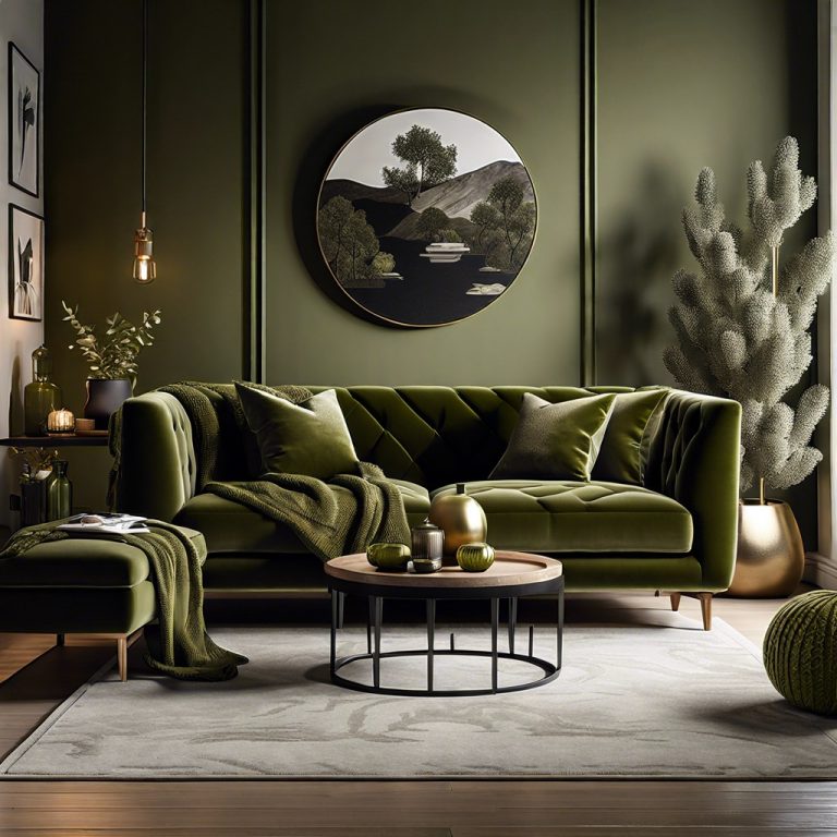 15 Olive Green Sofa Ideas to Transform Your Living Space