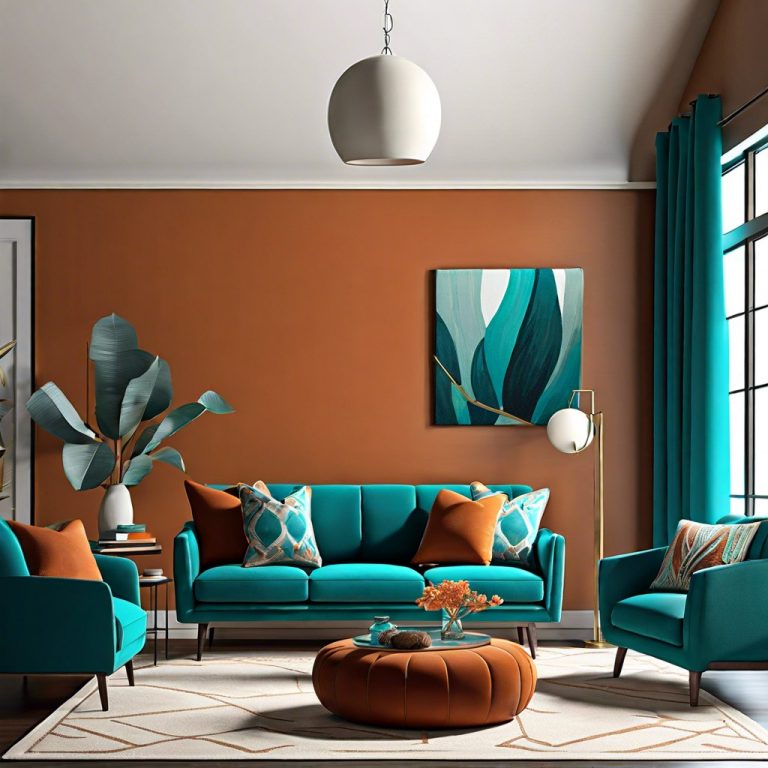 15 Burnt Orange Sofa Living Room Ideas to Inspire Your Space