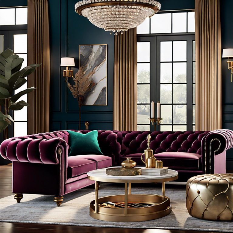 15 Modern Chesterfield Sofa Living Room Ideas