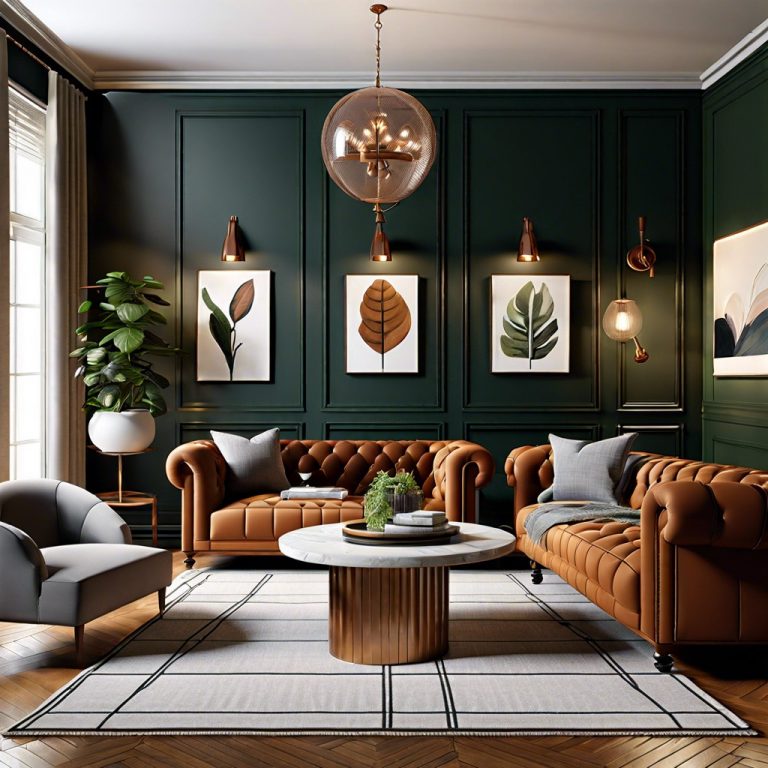 15 Modern Chesterfield Sofa Living Room Ideas
