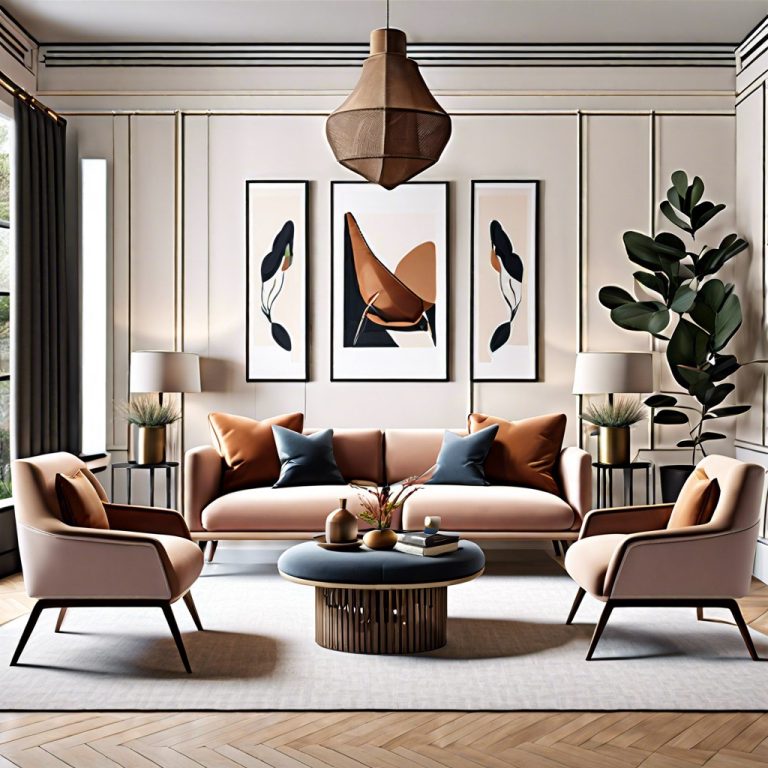 15 Living Room Sofa and Two Chairs Layout Ideas