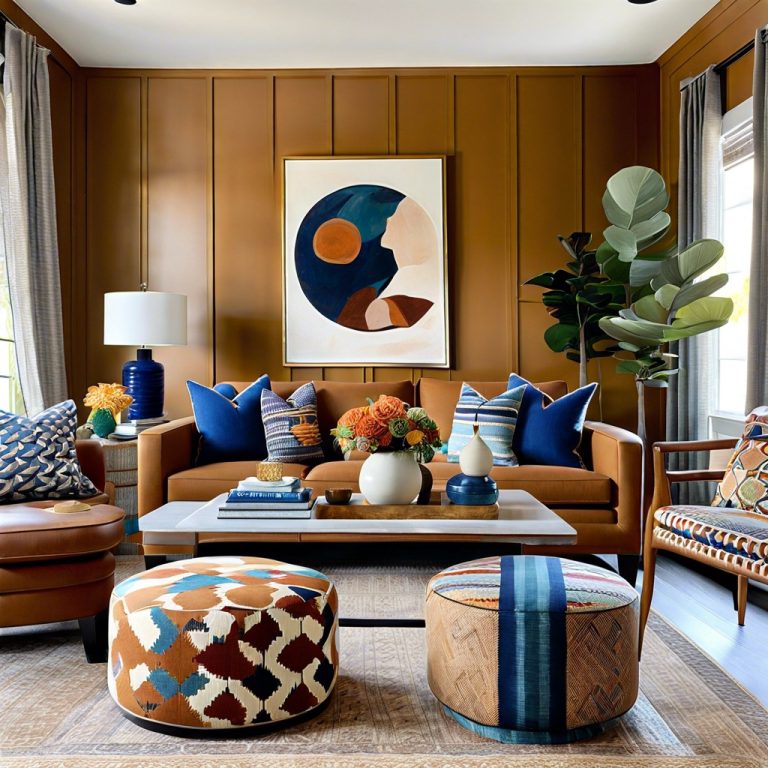 15 Caramel Couch Living Room Ideas