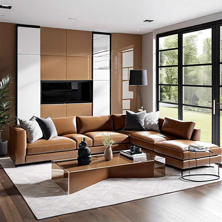 15 Caramel Couch Living Room Ideas
