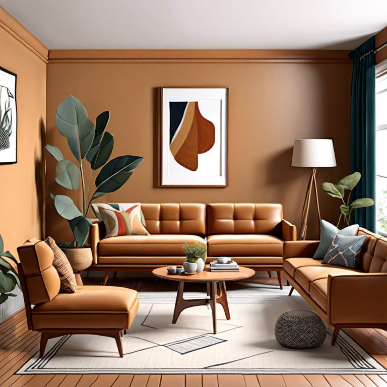 15 Caramel Couch Living Room Ideas