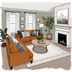 15 Layout Couch and Loveseat Arrangement Ideas