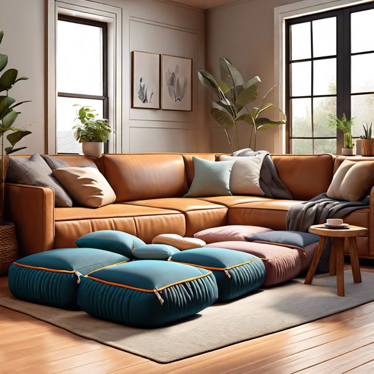 15 Brilliant DIY Floor Couch Ideas