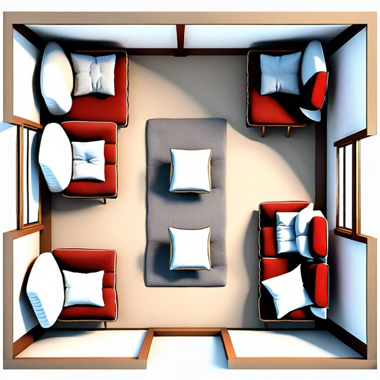 15 Creative Sofa and 4 Chairs Layout Ideas