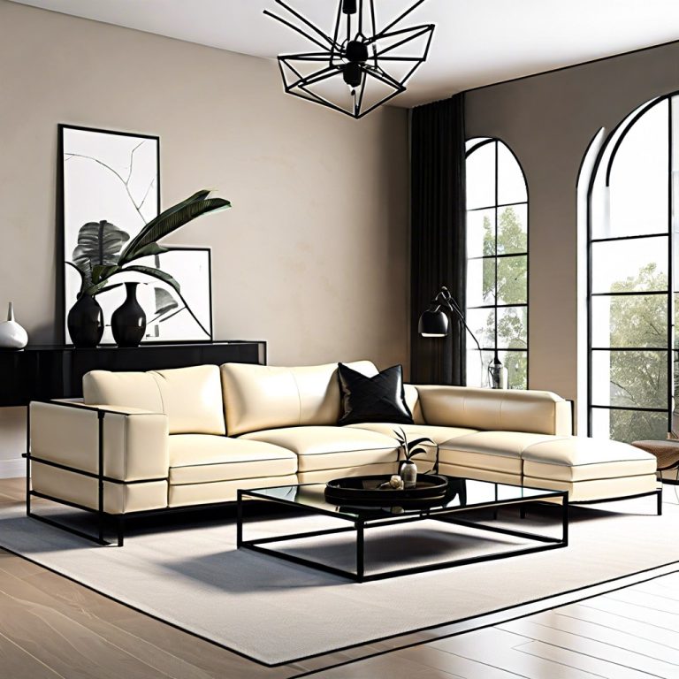 15 Cream Leather Sofa Living Room Ideas for a Chic Space