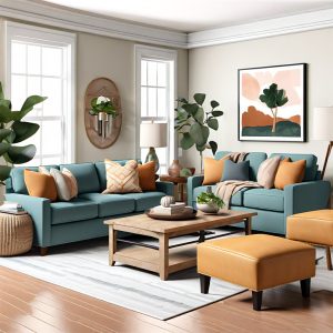 15 Layout Couch and Loveseat Arrangement Ideas