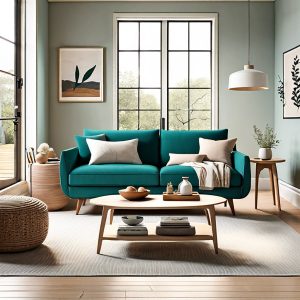 15 Teal Sofa Living Room Ideas for a Refreshing Decor Update