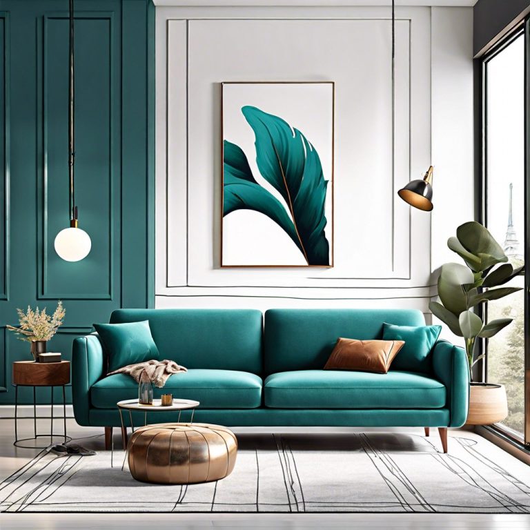15 Teal Couch Living Room Ideas: Transform Your Space